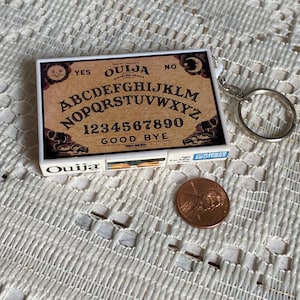 Vintage OUIJA BOARD Travel Size Keyring Miniature Board Game 1998 ...