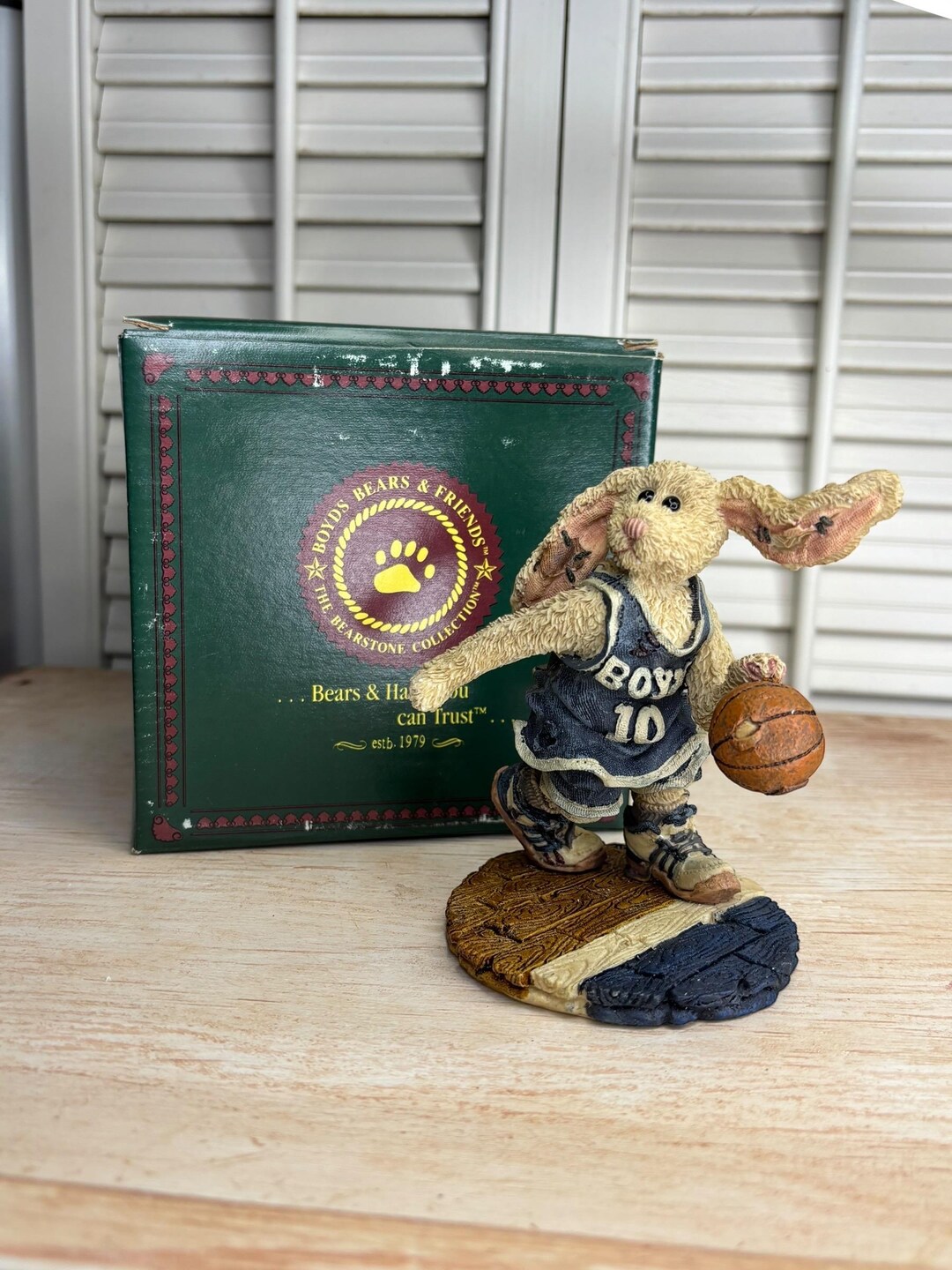 Boyds Bears "buzz the Flash" Rabbit Playing Basketball Style #227706 ...