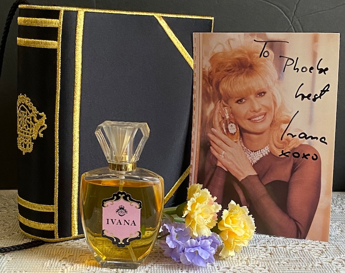 Vintage House of Ivana Perfume and Black Ivana Purse Shoulder Bag - Etsy