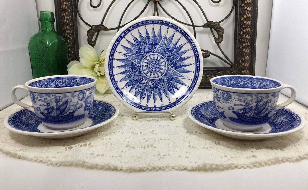 Discovery 1492 Bread & Butter Plate, Tea Cup and Saucer Sets, Niko ...