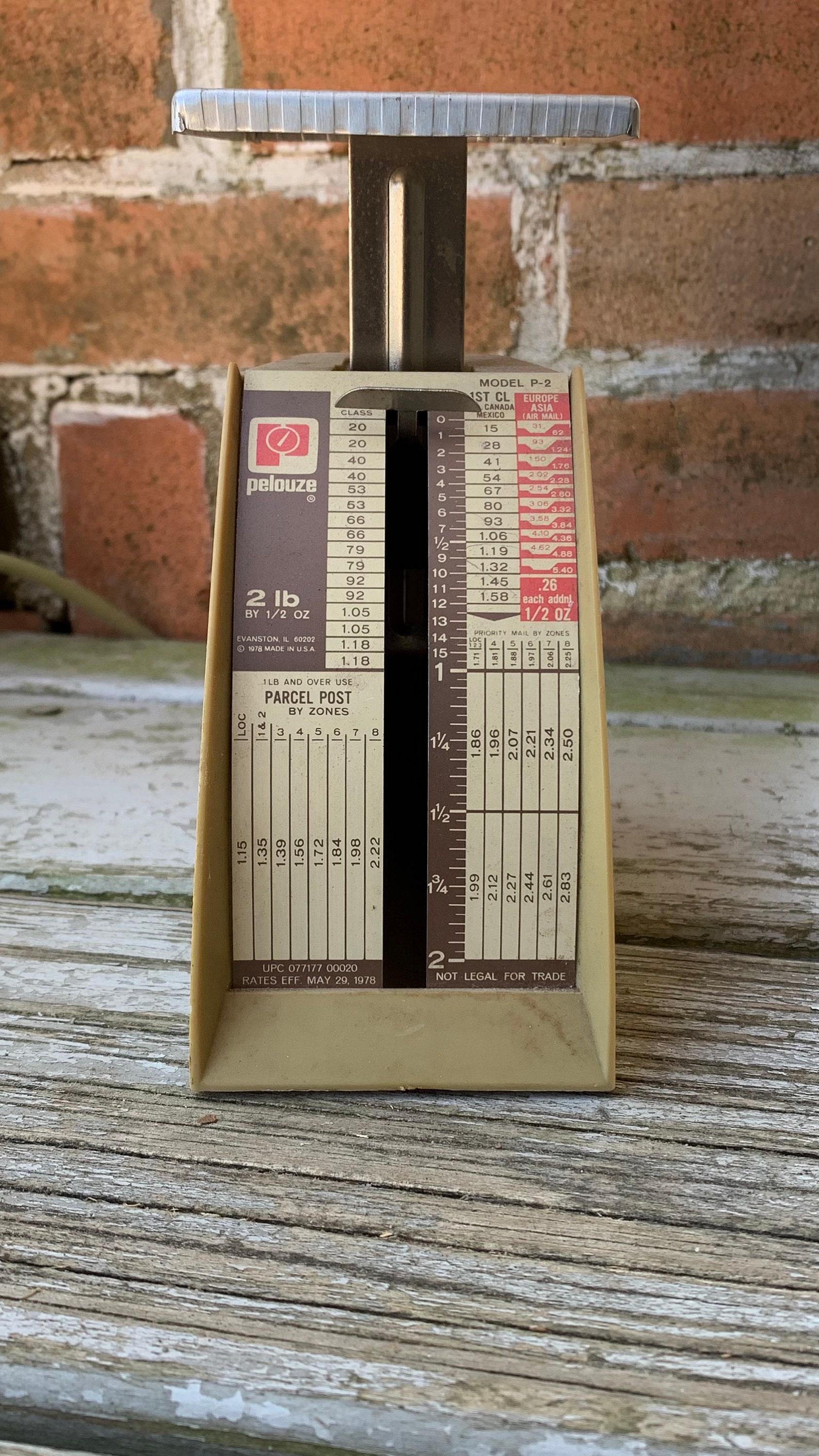 Vintage Mini Postal Scale Pelouze Postal Scale Model P-2 - Etsy