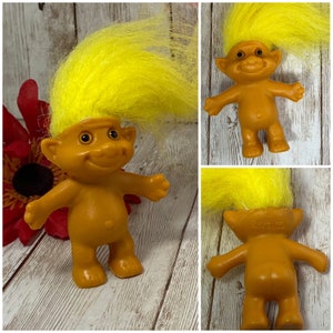 Vintage Troll Doll Lot, Acme Novelty Ace Treasure Troll - Etsy