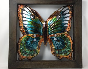 Metal Butterfly - Etsy
