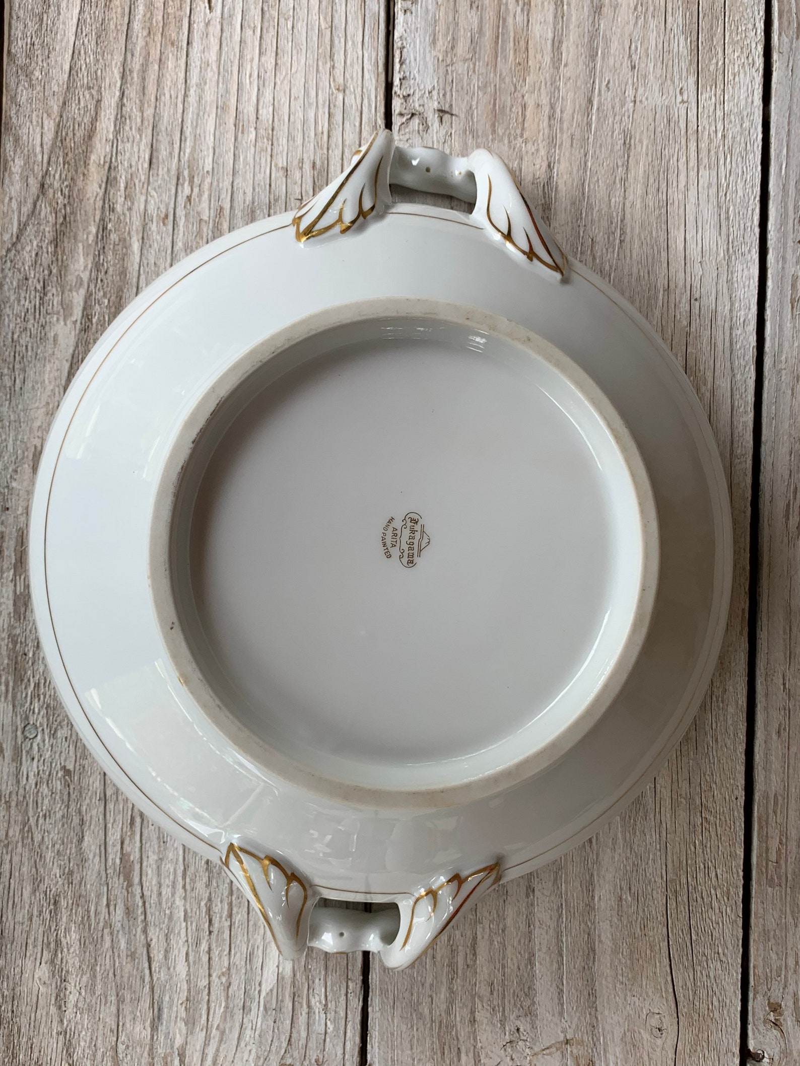 Covered Dish | Fukagawa Arita China Covered Dish With Handles | Covered ...