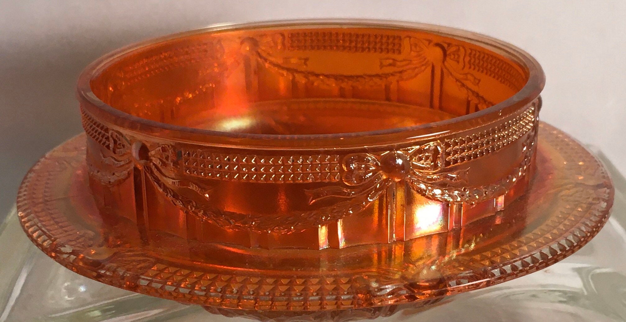 Orange Compote Butter Cheese Covered Dish - Etsy