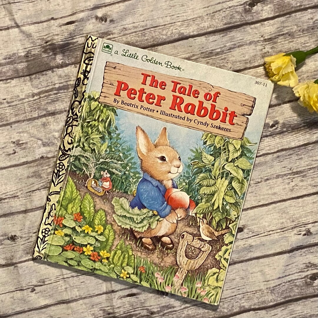 The Tale of PETER RABBIT Little Golden Book 1995 - Etsy