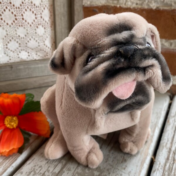 Pug Stuffed Animal - Etsy