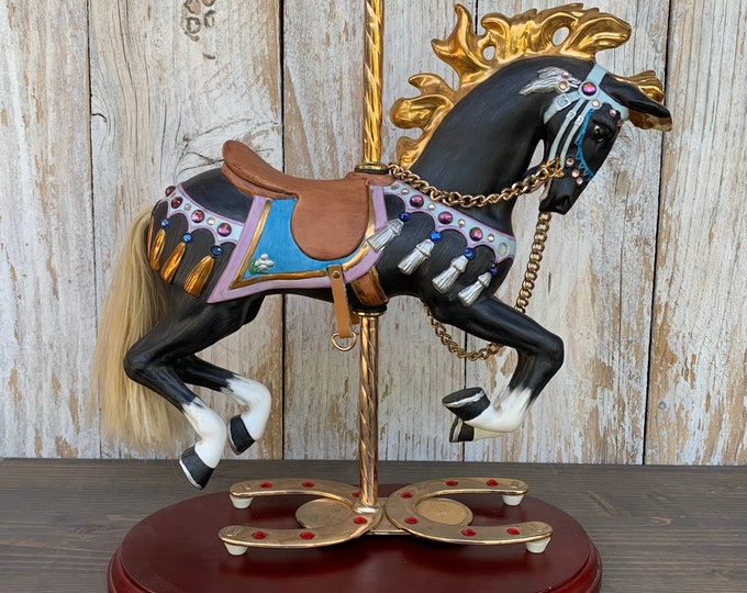 Carousel Horse Figurine by Tobin Fraley Limited Edition Carousel Horse ...
