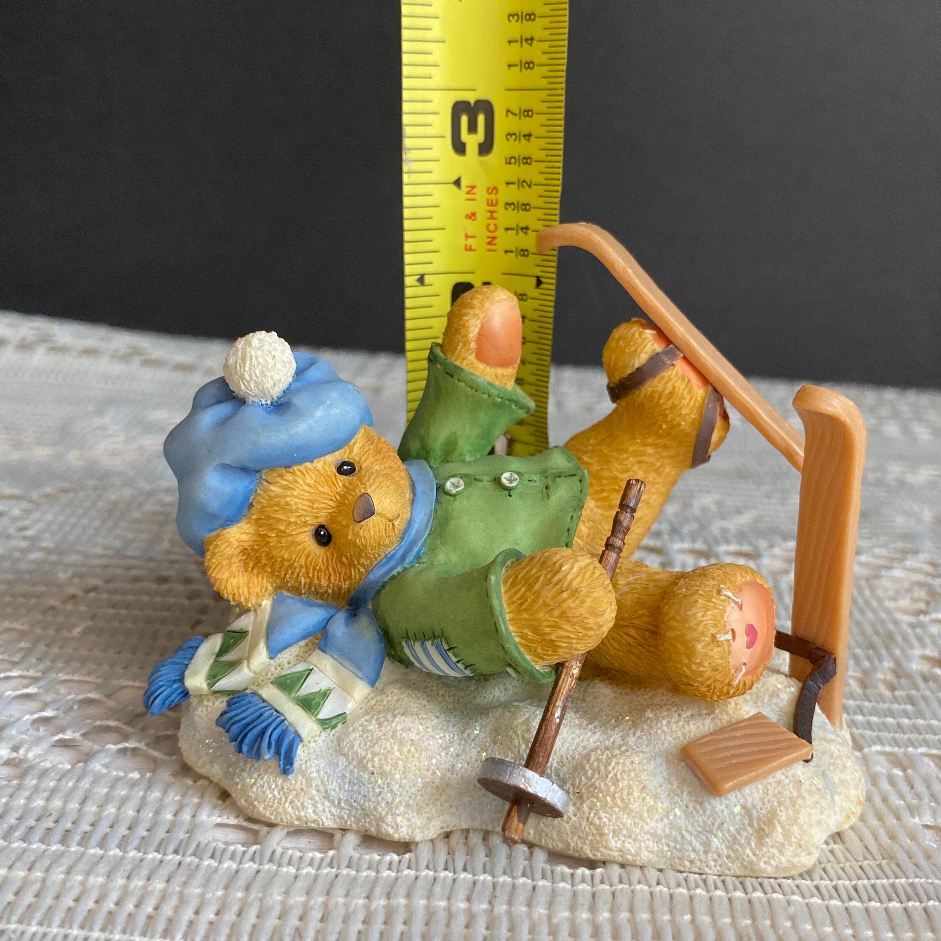 CHERISHED TEDDIES Spencer - I’m Head Over Skis for You - #269743 Enesco ...