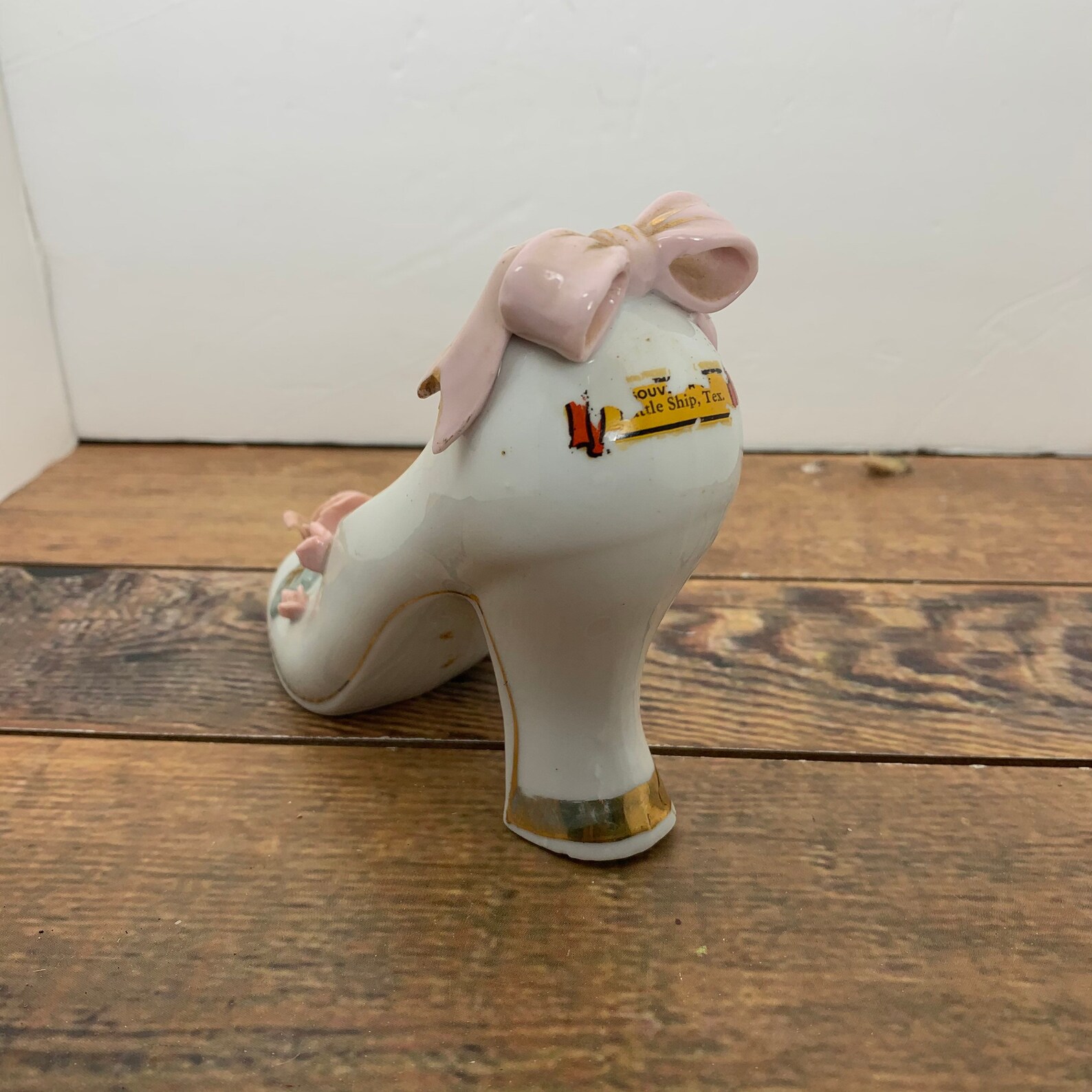 Porcelain High Heel Shoe Trinket Japan Vintage Collectible - Etsy