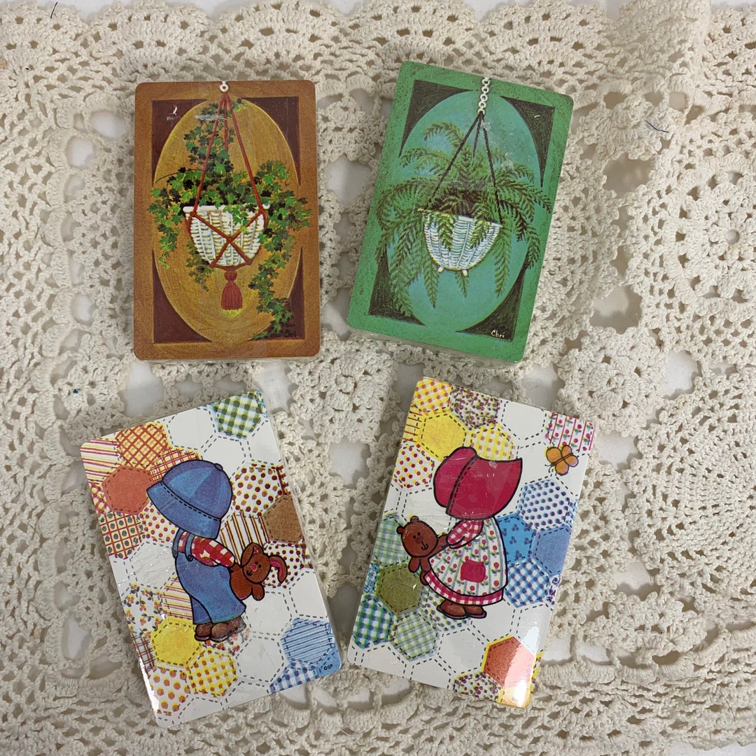 Vintage Playing Cards NOS, Holly Hobby, House Plants, New Unopened Pack ...
