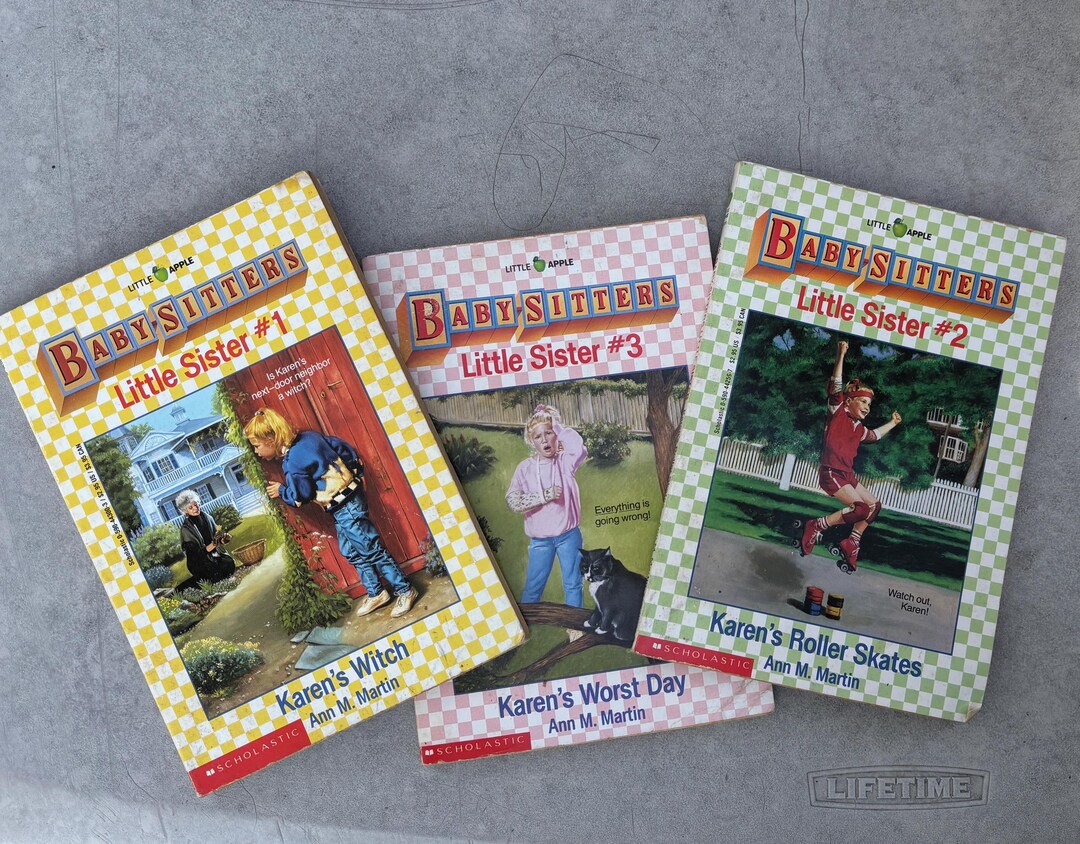 Baby-sitters Little Sister #1 #2 #3 - Karen’s Witch - Karen’s Roller ...