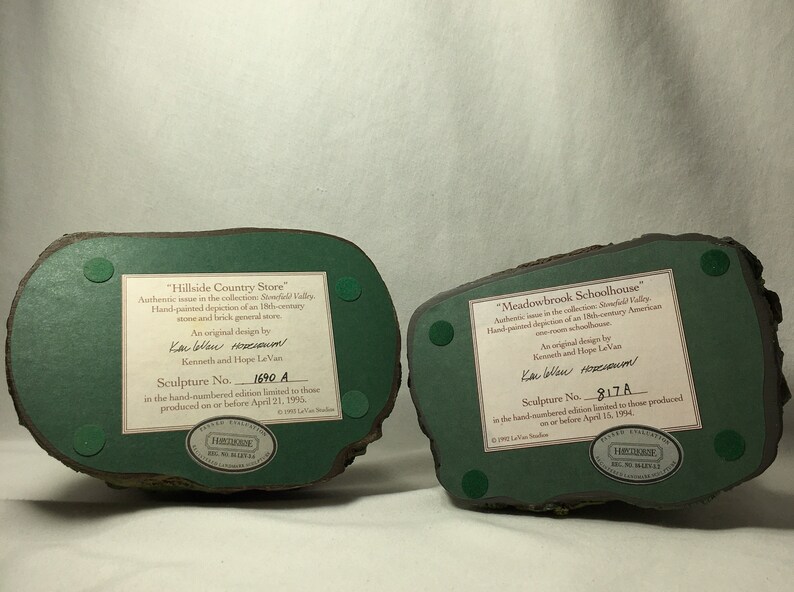 Levan Studios Miniature House Sculpture Collection Stonefield | Etsy