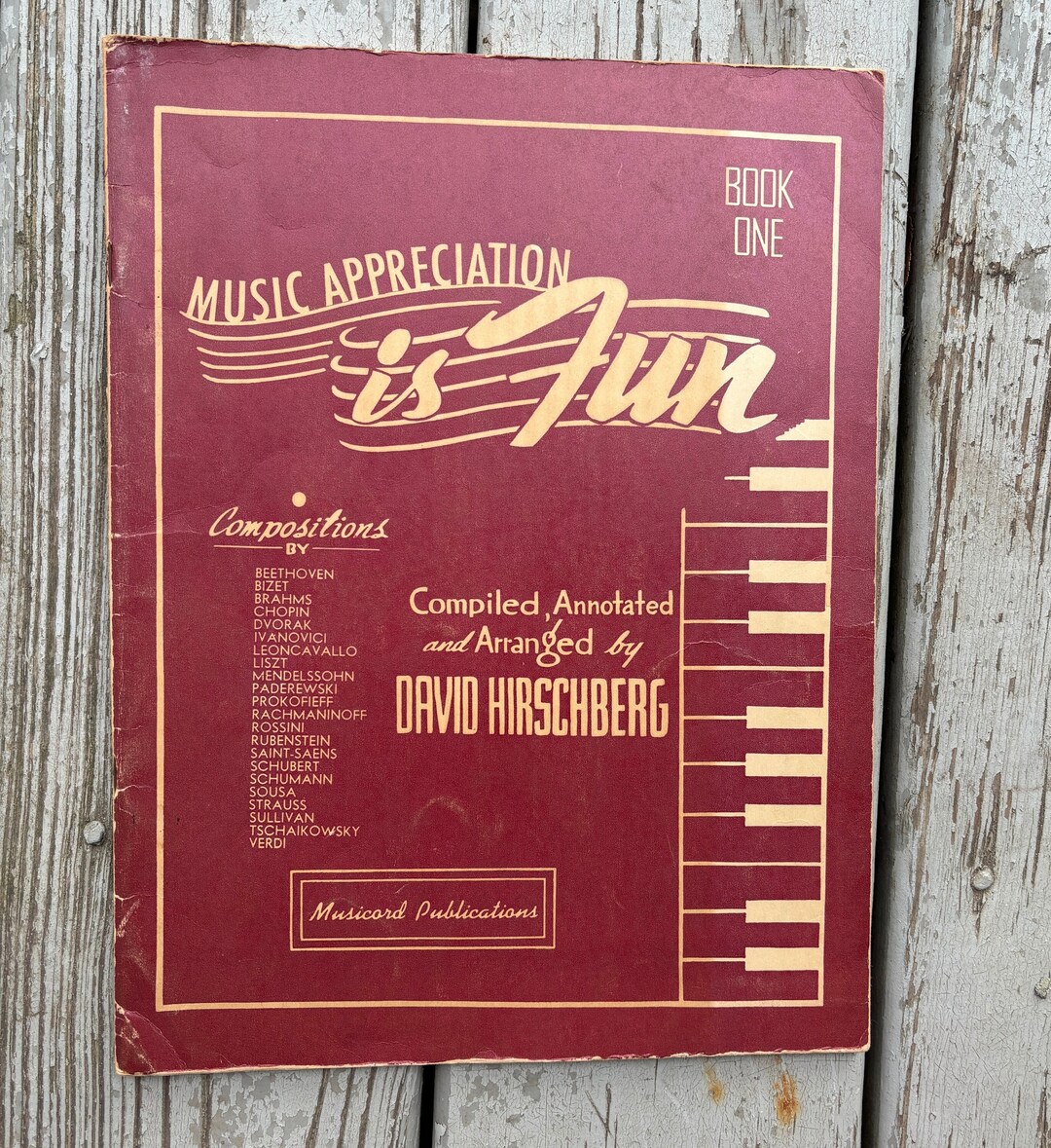 Vintage Piano Music Book Music Appreciation Is Fun Book One Etsy vintage-piano-music-book-music-appreciation-is-fun-book-one-etsy