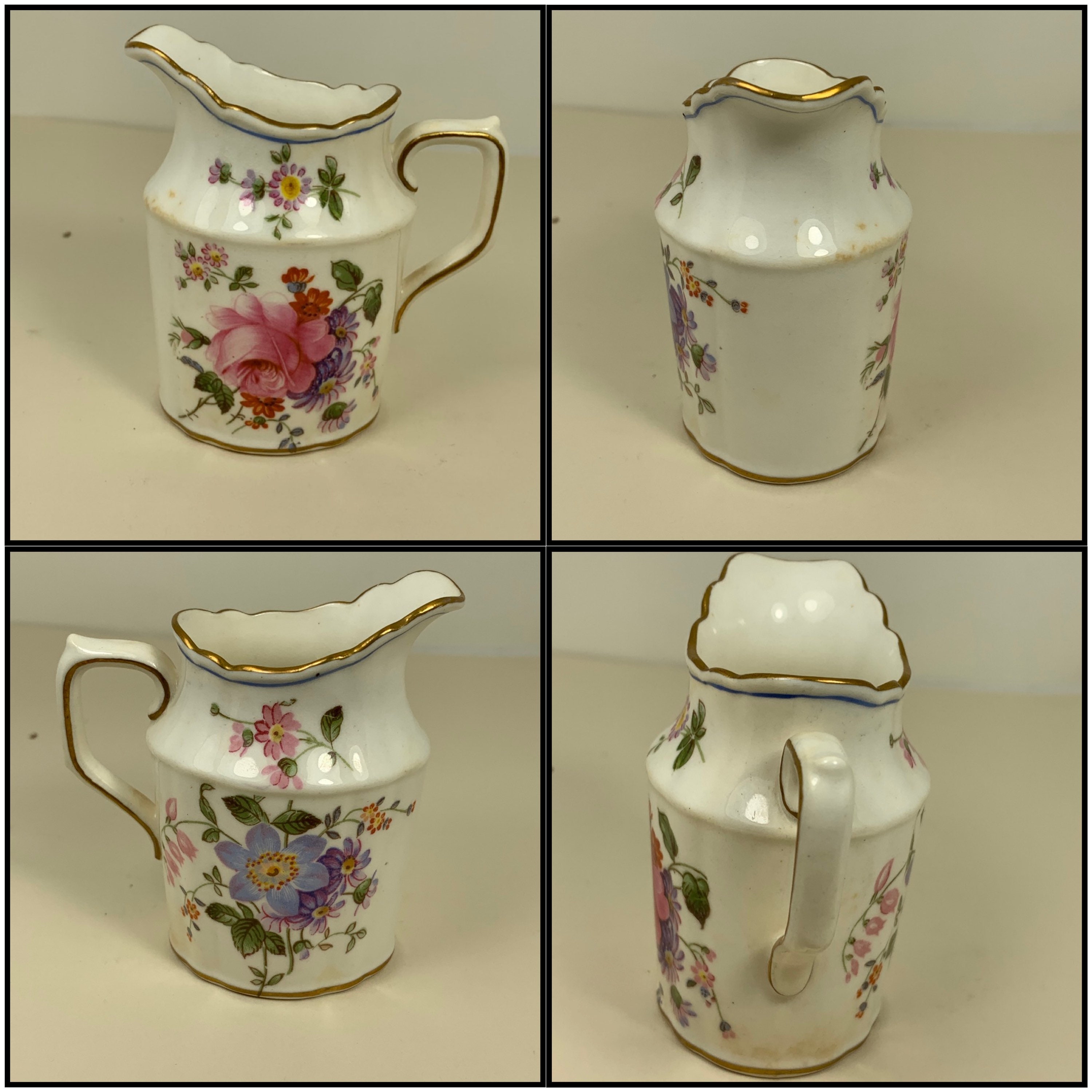 Royal Crown Derby Creamer and Sugar Bowl | Etsy