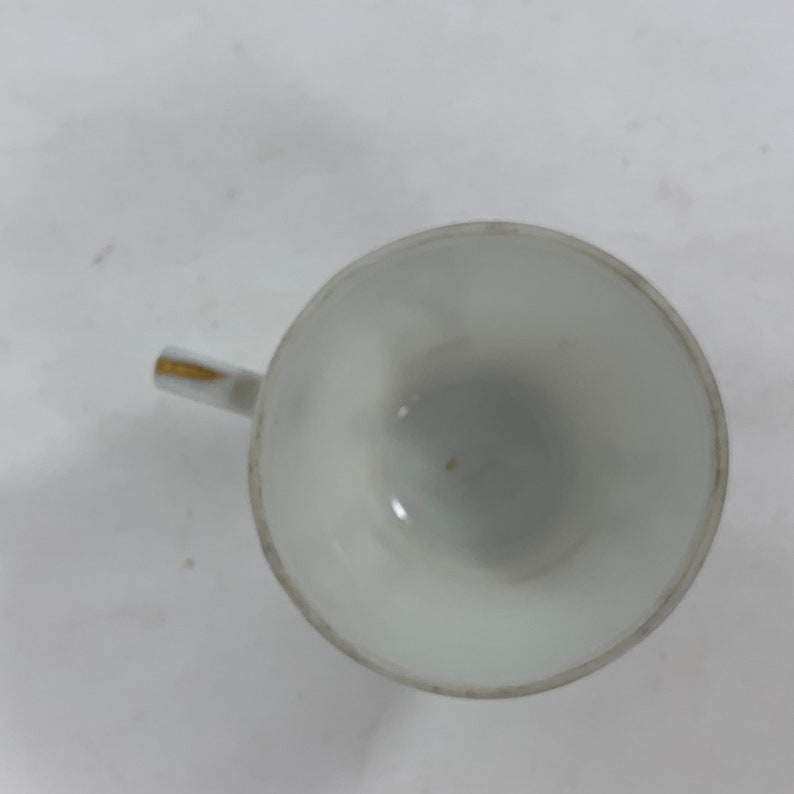 Vintage Japan Miniature Tea Cup and Saucer Set Black & Gold - Etsy