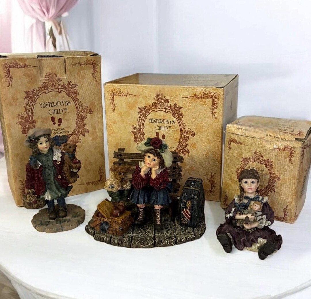 Yesterday's Child Dollstone Collection Figurines Patricia With Molly ...