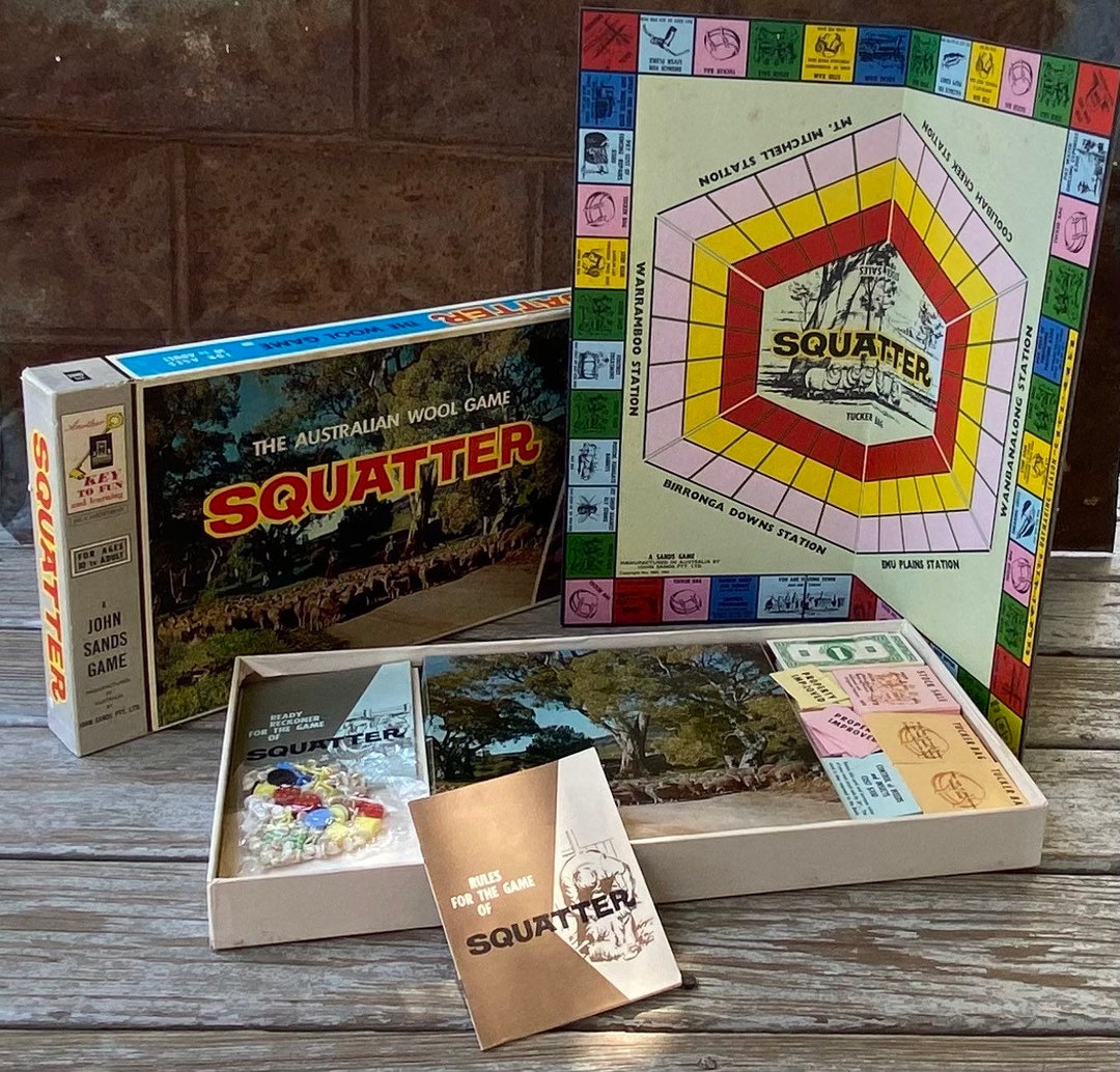 Squatter - the Australian Wool Game - A John Sands Game - Etsy
