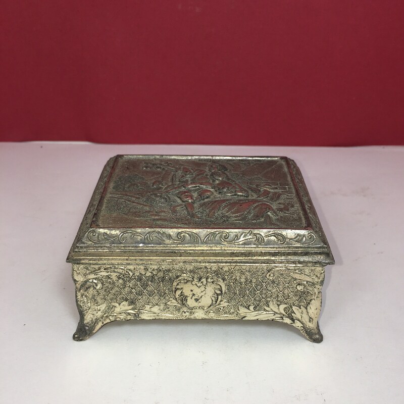 Metal Trinket Box - Etsy