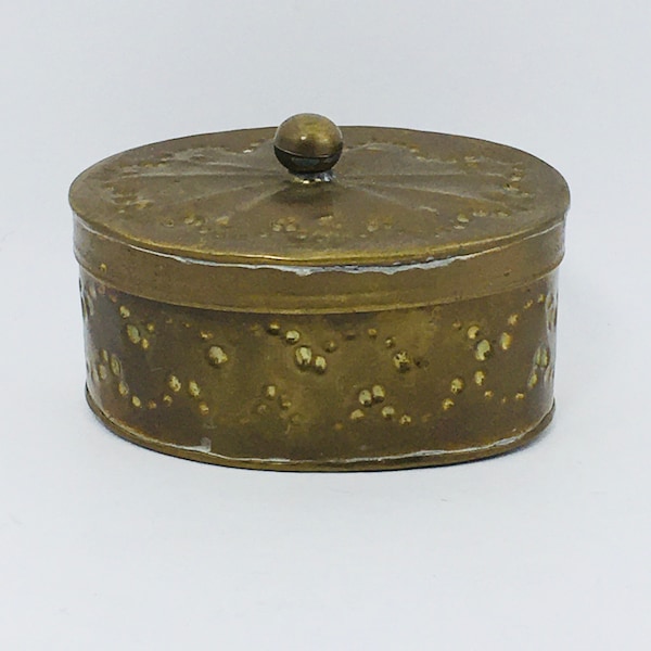 Metal Trinket Box - Etsy