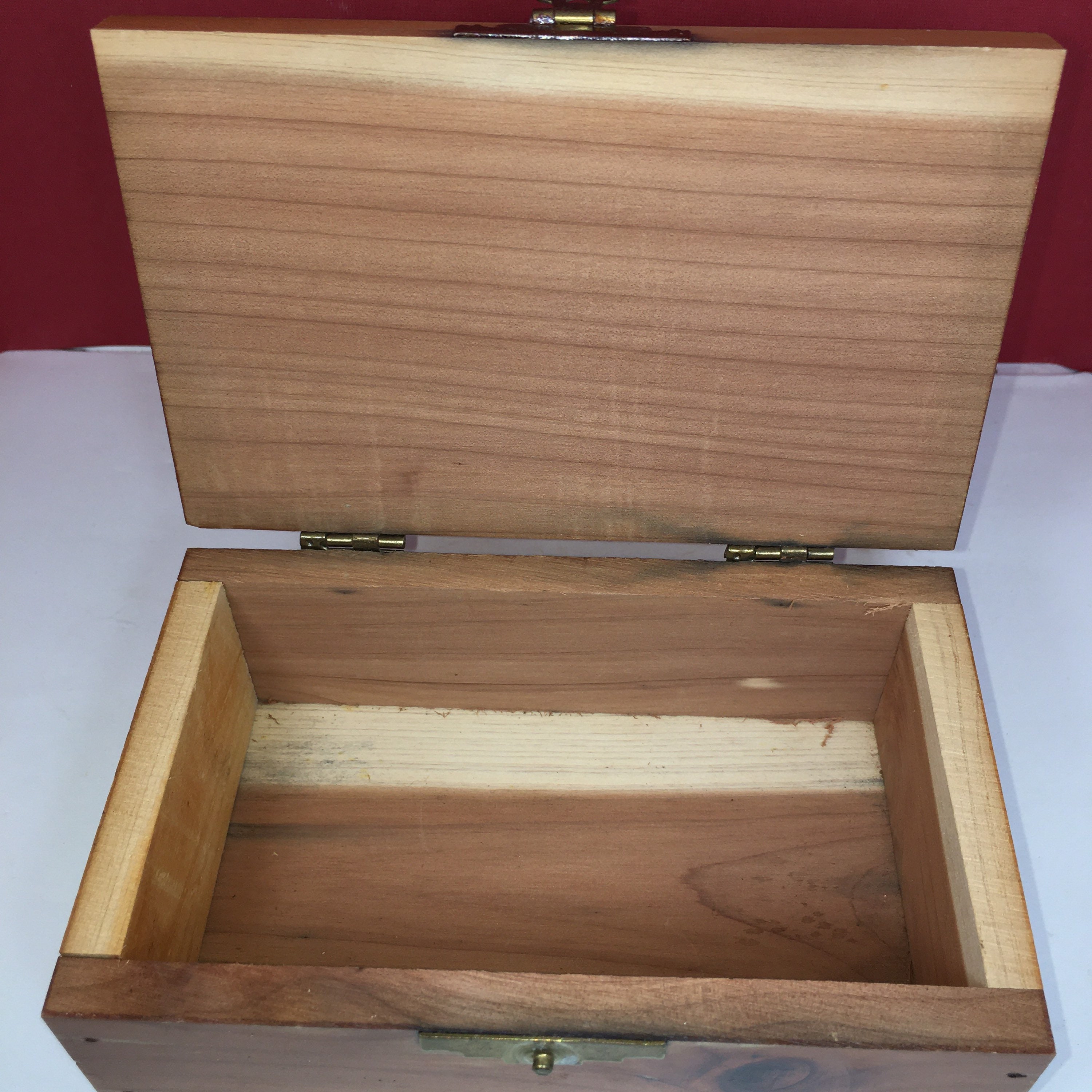 Handcrafted Small Cedar Chest Box St Louis Cathedral New - Etsy