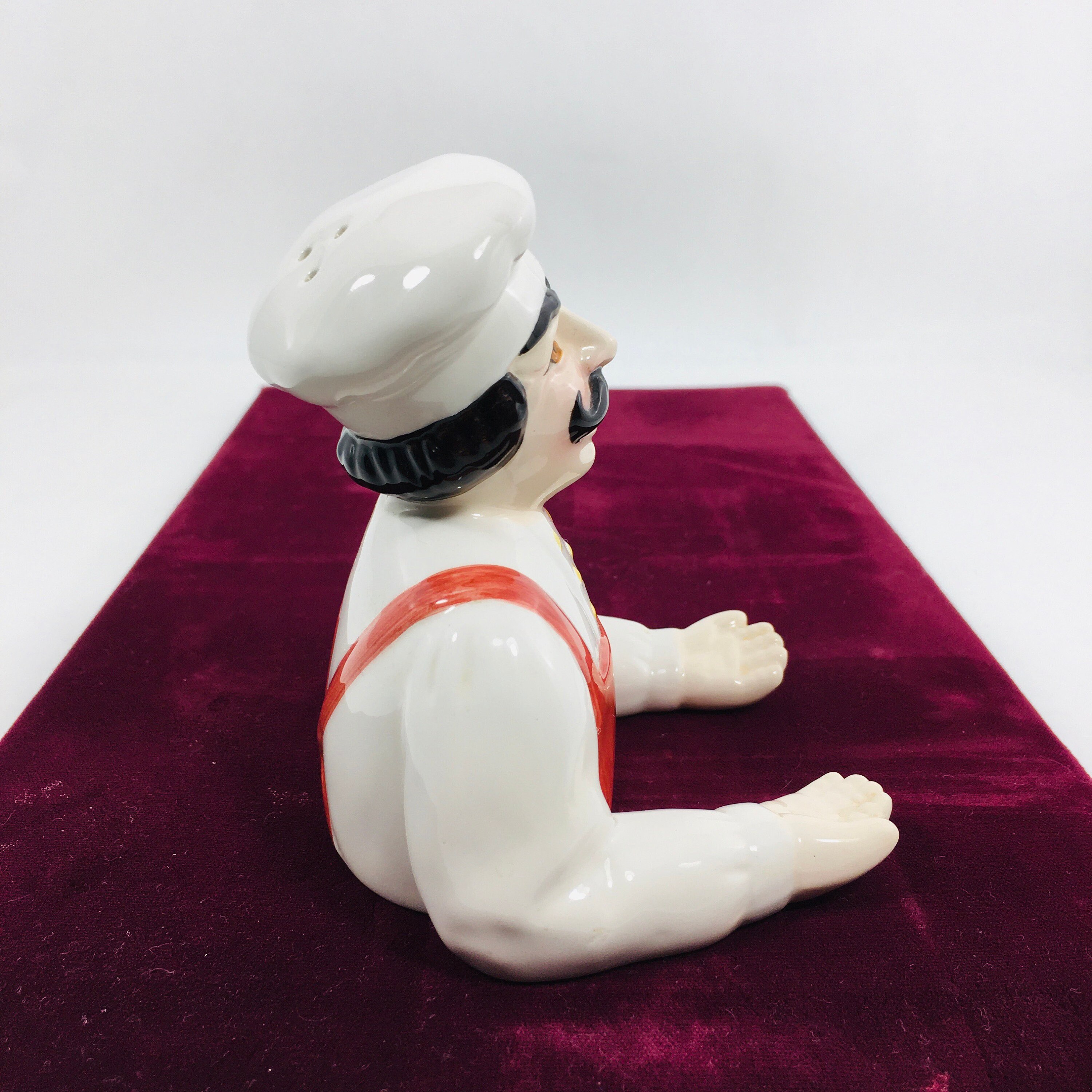 Vintage Chef Salt Pepper Shaker Italian Chef Shaker | Etsy