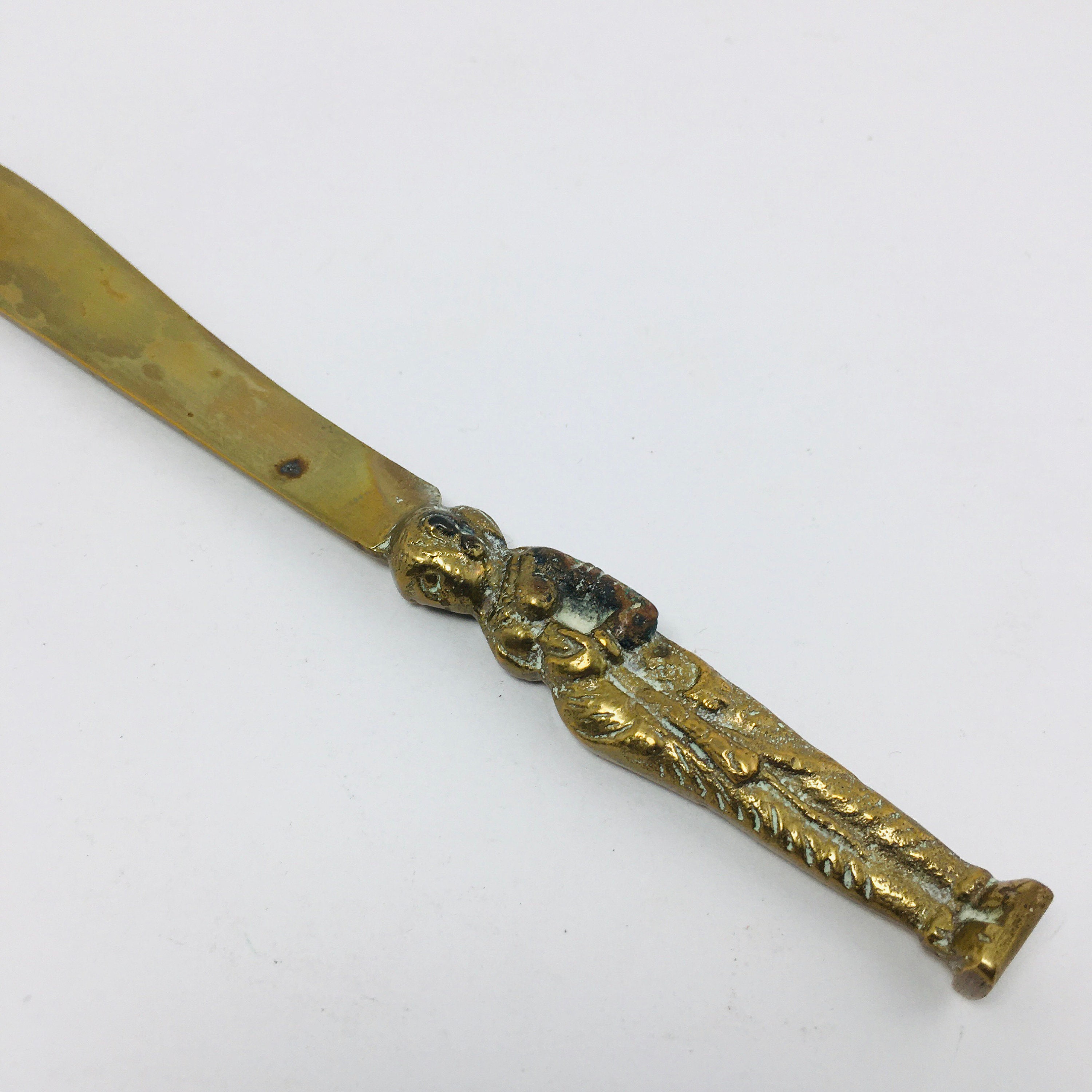 Antique Letter Opener Sculpture Decorative Female Figure - Etsy