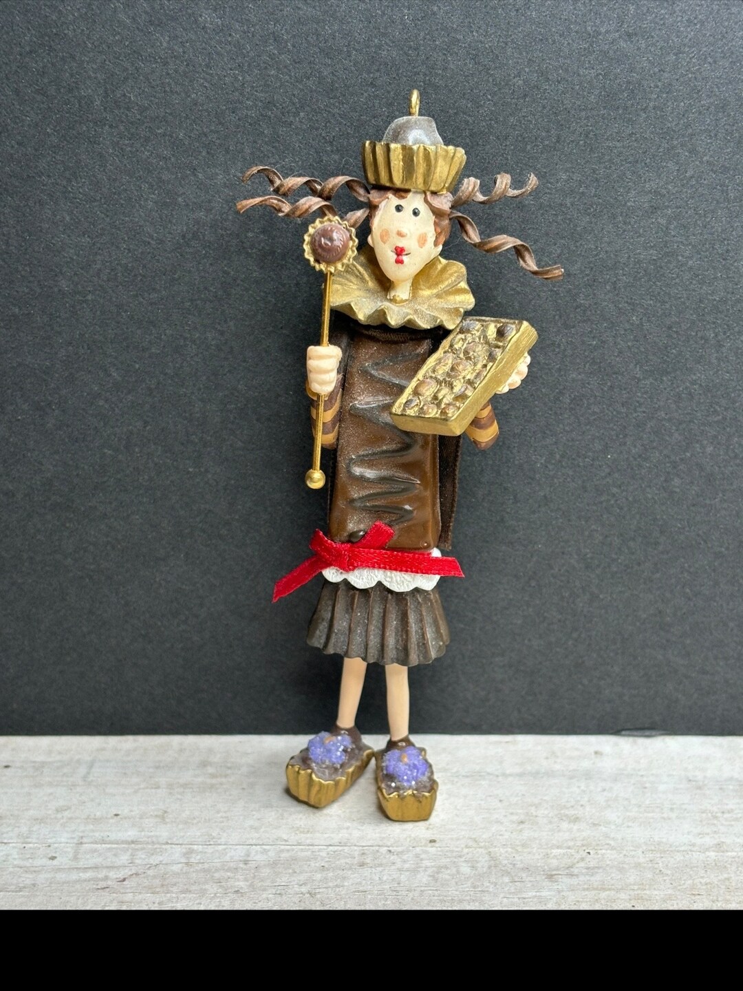 Vintage Queen of Chocolate Hallmark Keepsake Ornament, Chocolate Bar ...