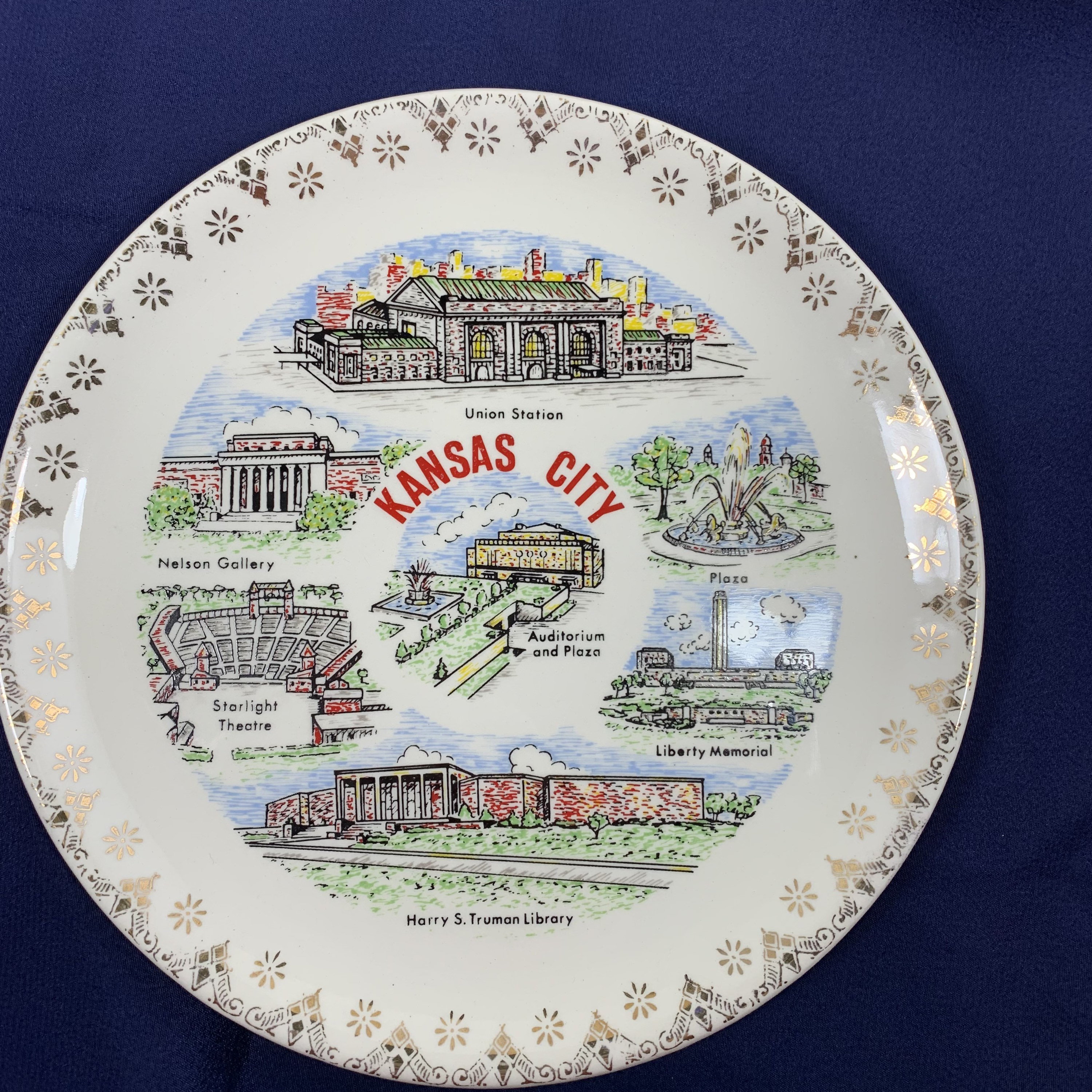 Vintage STATE SOUVENIR PLATES State Plates Plate Wall Decor - Etsy