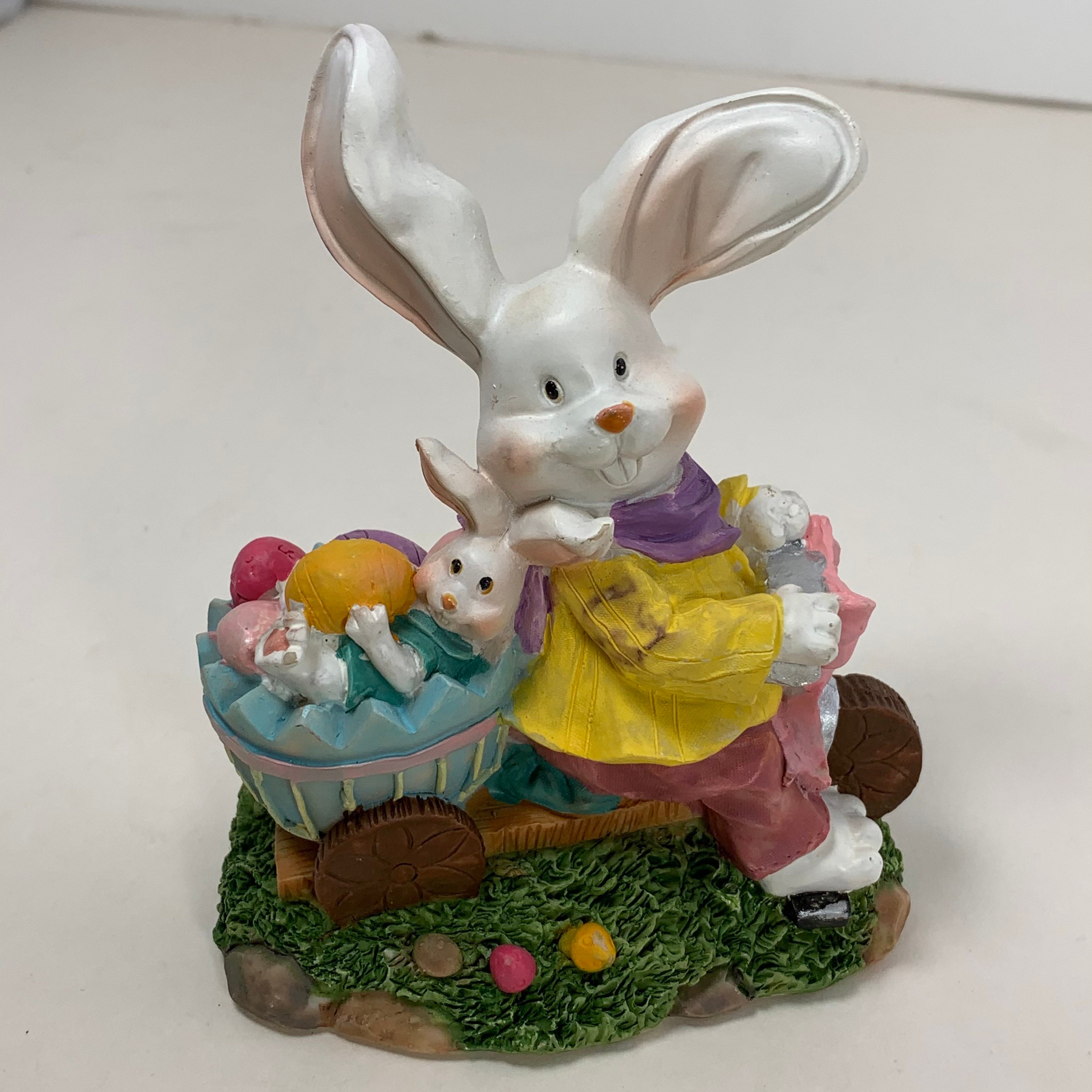 Rabbit Figurine Easter Bunny by Ks Collection vintage | Etsy