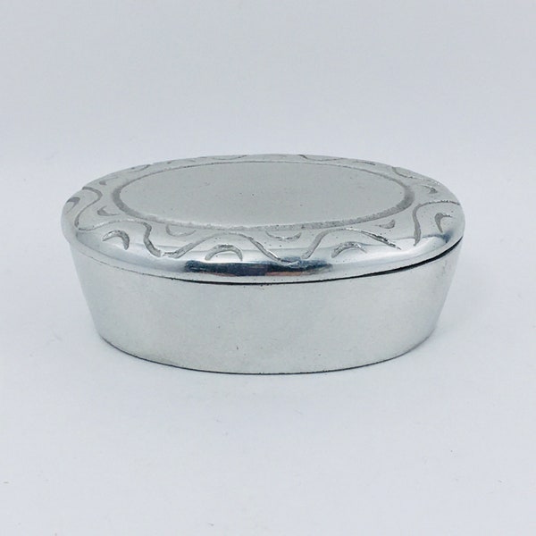 Metal Trinket Box - Etsy