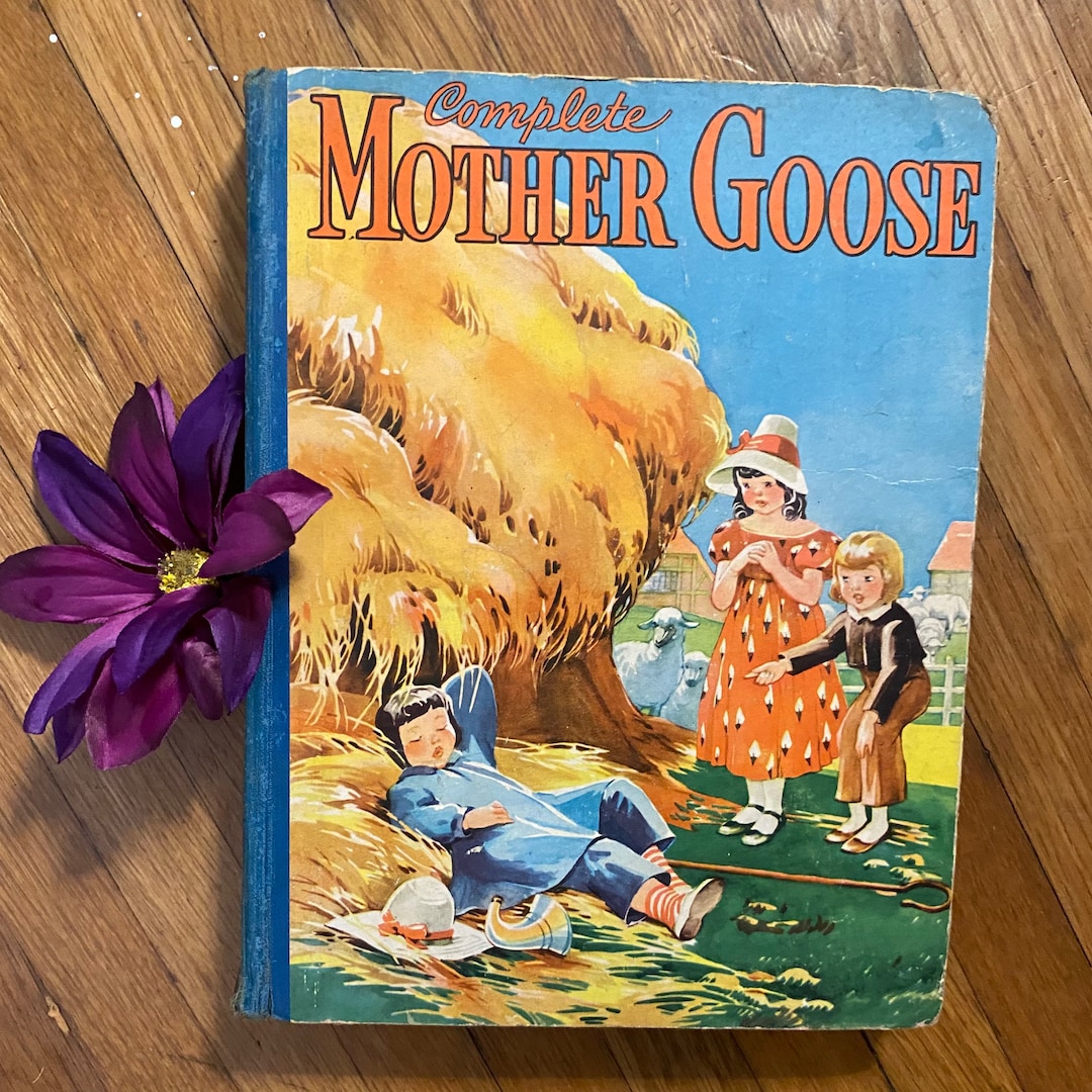 Complete Mother Goose Book ©1934 Whitman Publishing Company - Etsy