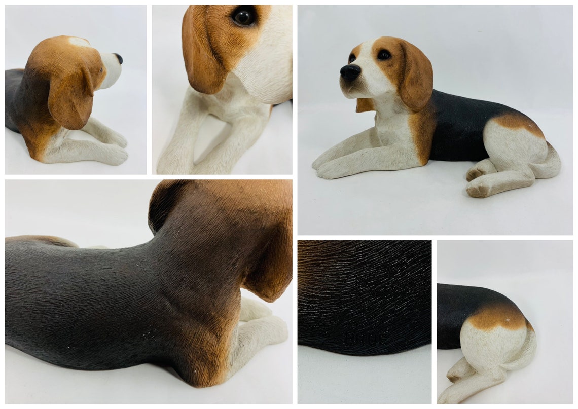 Beagle Dog Statue by Sandicast 186 Beagle Pup Sculpture by | Etsy