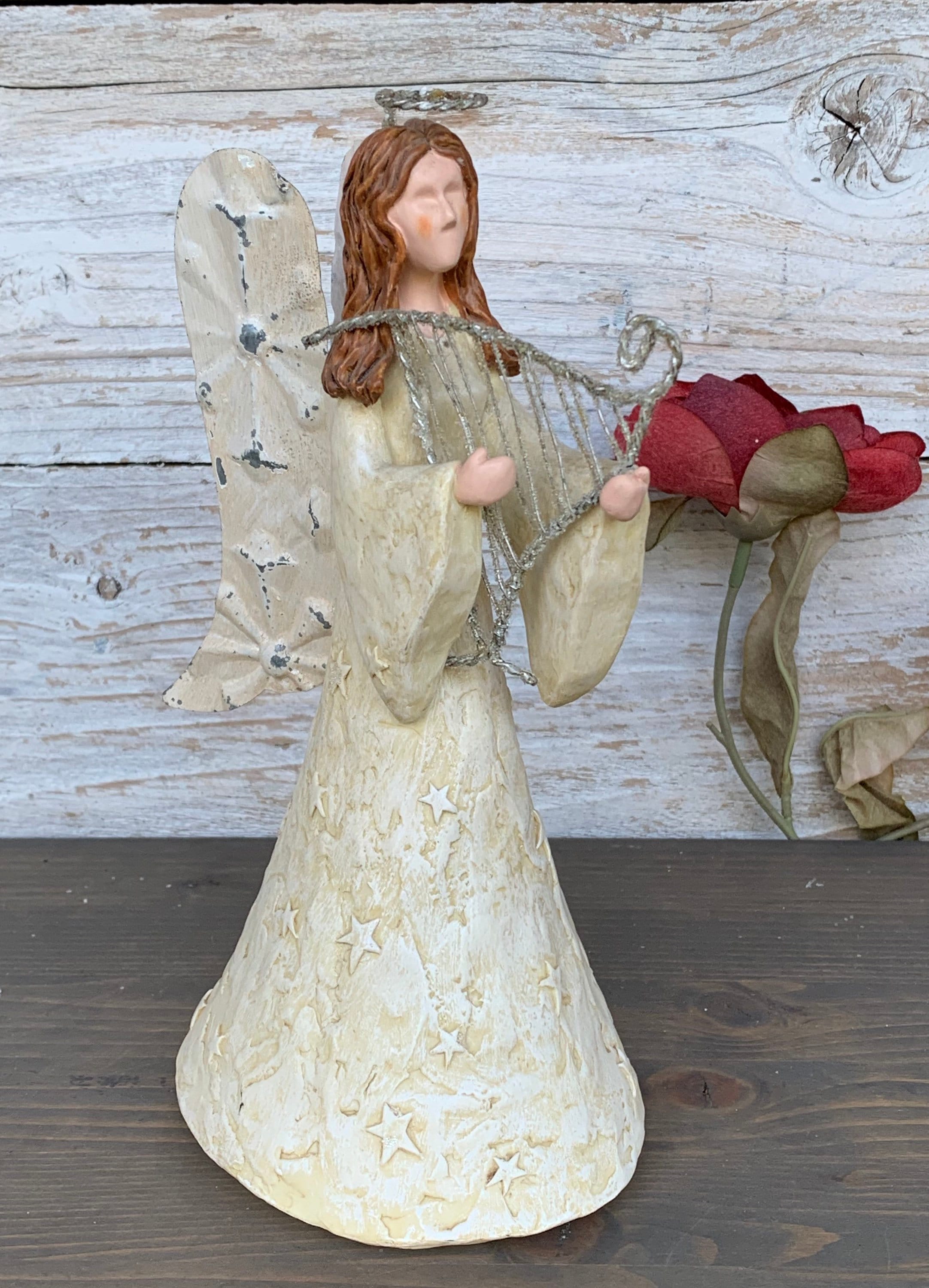 Angel Figurine, Christmas Angel, Angel Statue, Angel of Harmony by Jeff ...