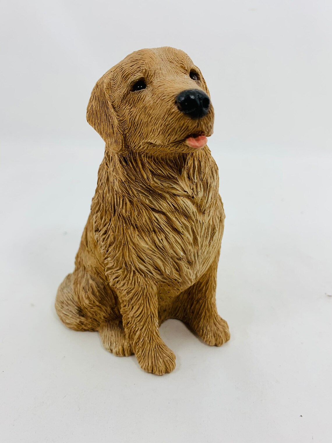 Vintage Golden Retriever Figurine Sandicast Golden Retriever | Etsy