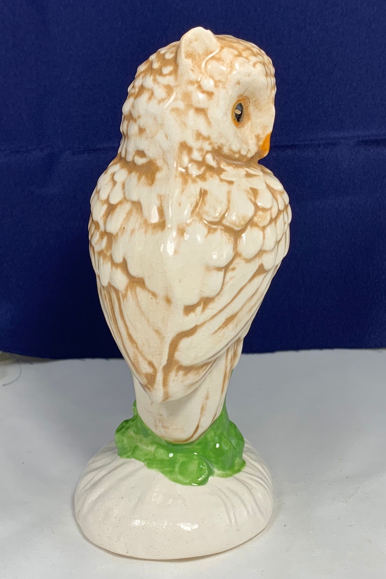 Owl Figures Vintage Ceramic Owl Figurine - Etsy