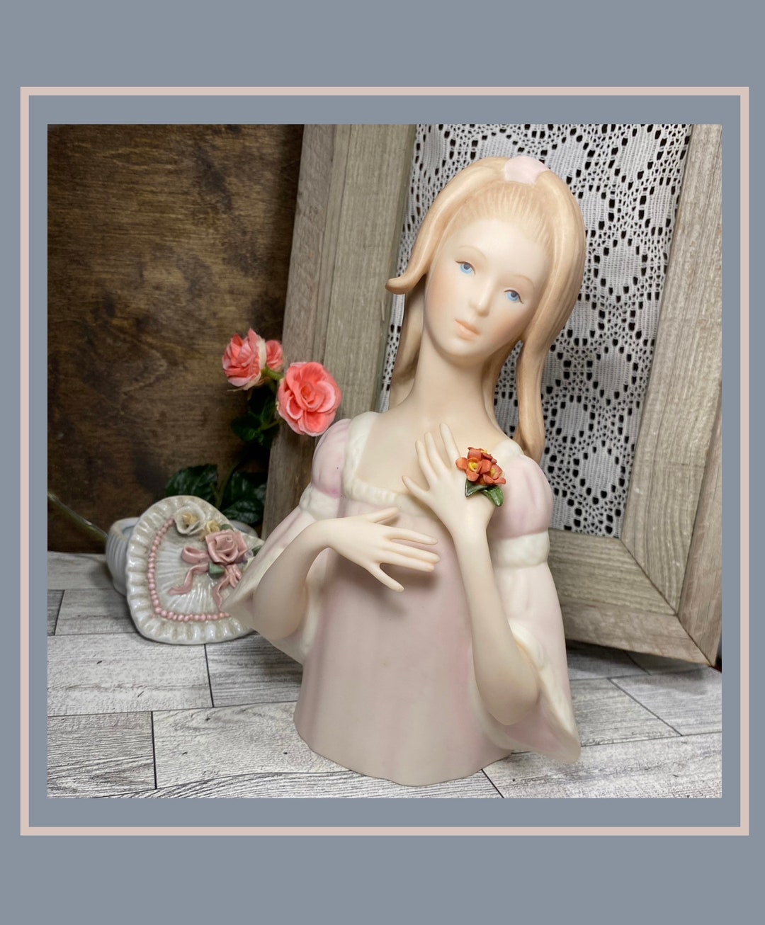 Vintage Lazslo Ispanky Porcelain Elizabeth Figurine by Goebel - Girl ...