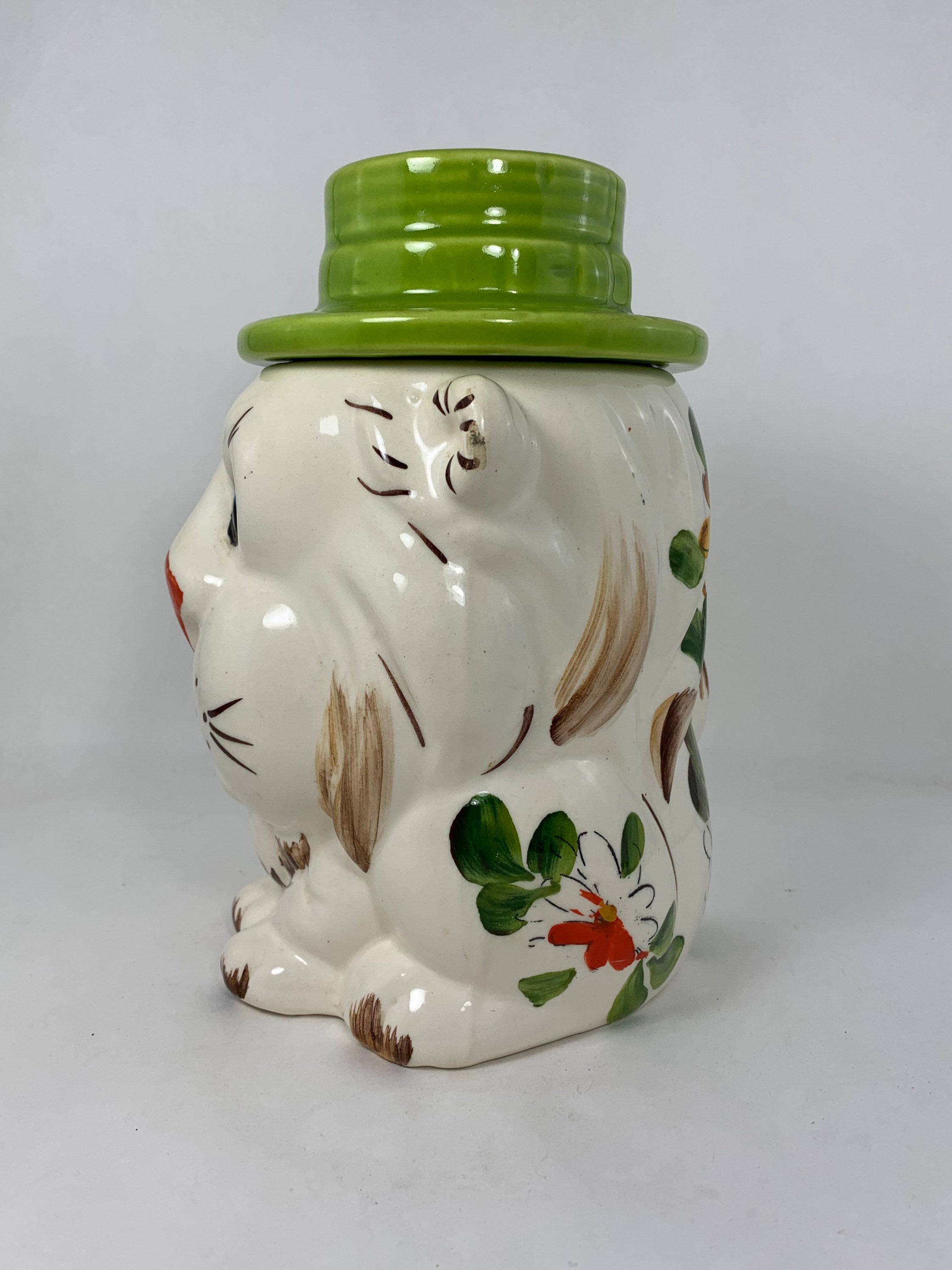 Vintage Lion Cookie Jar Treat Jar Made in Brazil - Etsy