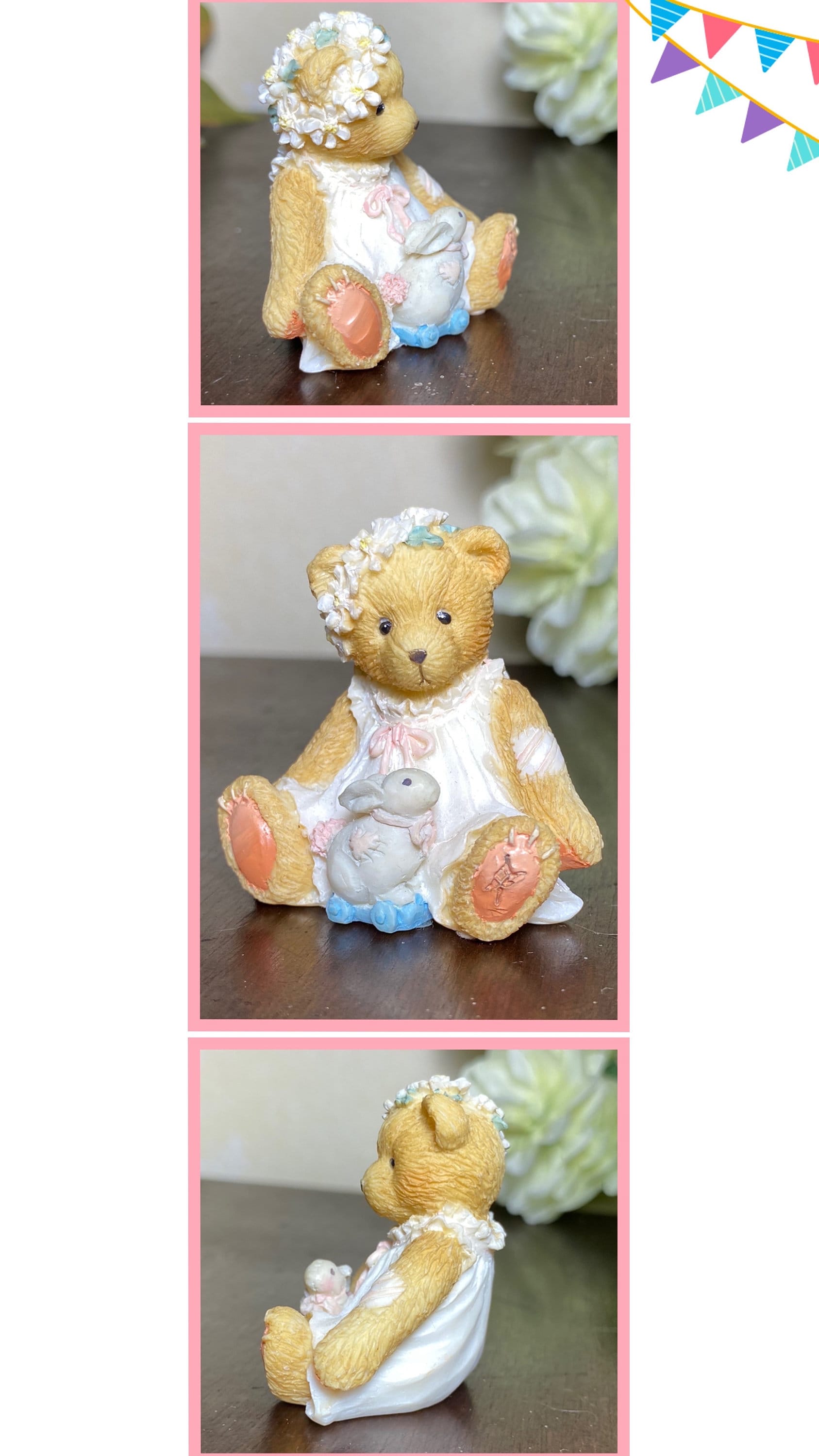 CHERISHED TEDDIES Miniature Figurines by Enesco MOM #476773, Girl With ...
