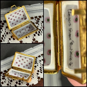 Vintage Paris Suitcase Limoges Trinket Box, New York Suitcase, USA ...