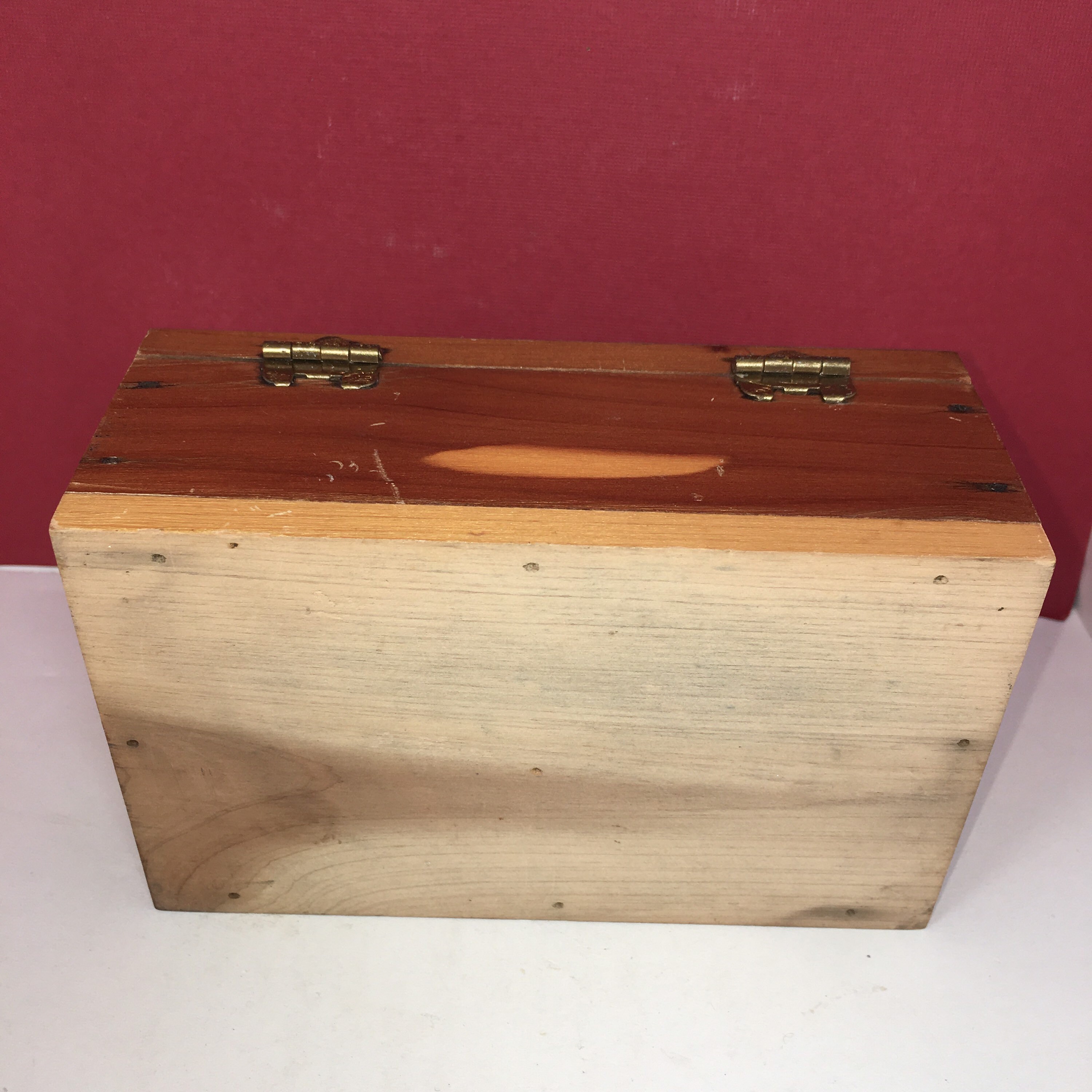 Handcrafted Small Cedar Chest Box St Louis Cathedral New - Etsy