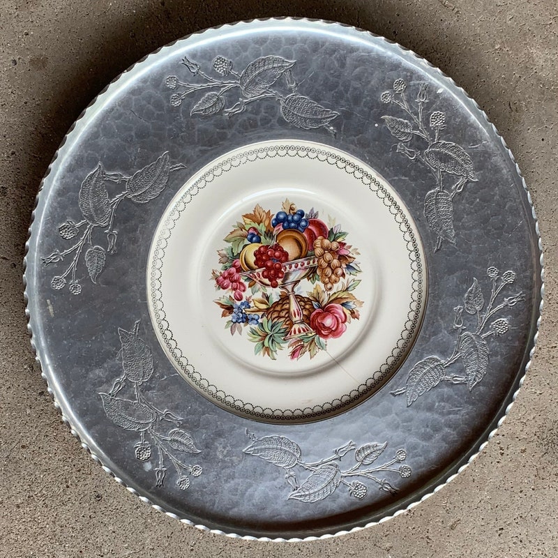 Gold Platter for Candle - Etsy