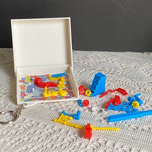 Vintage Miniature MOUSE TRAP Travel Size Keychain Board Game 1999 ...