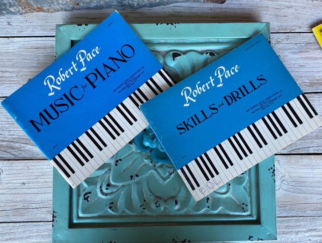 Robert Pace Music Skills and Drills Piano Music Books by Book 1, Book 2 ...