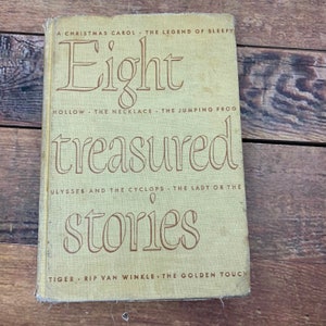 Vintage Story Book, Eight Treasured Stories Adapted by Mary Yost ...