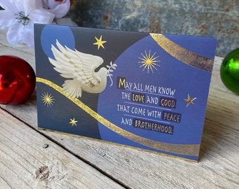 Christmas Cards Dove - Etsy