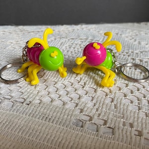 Vintage 1999 Cootie Keychain Set Miniature Travel Size Board - Etsy