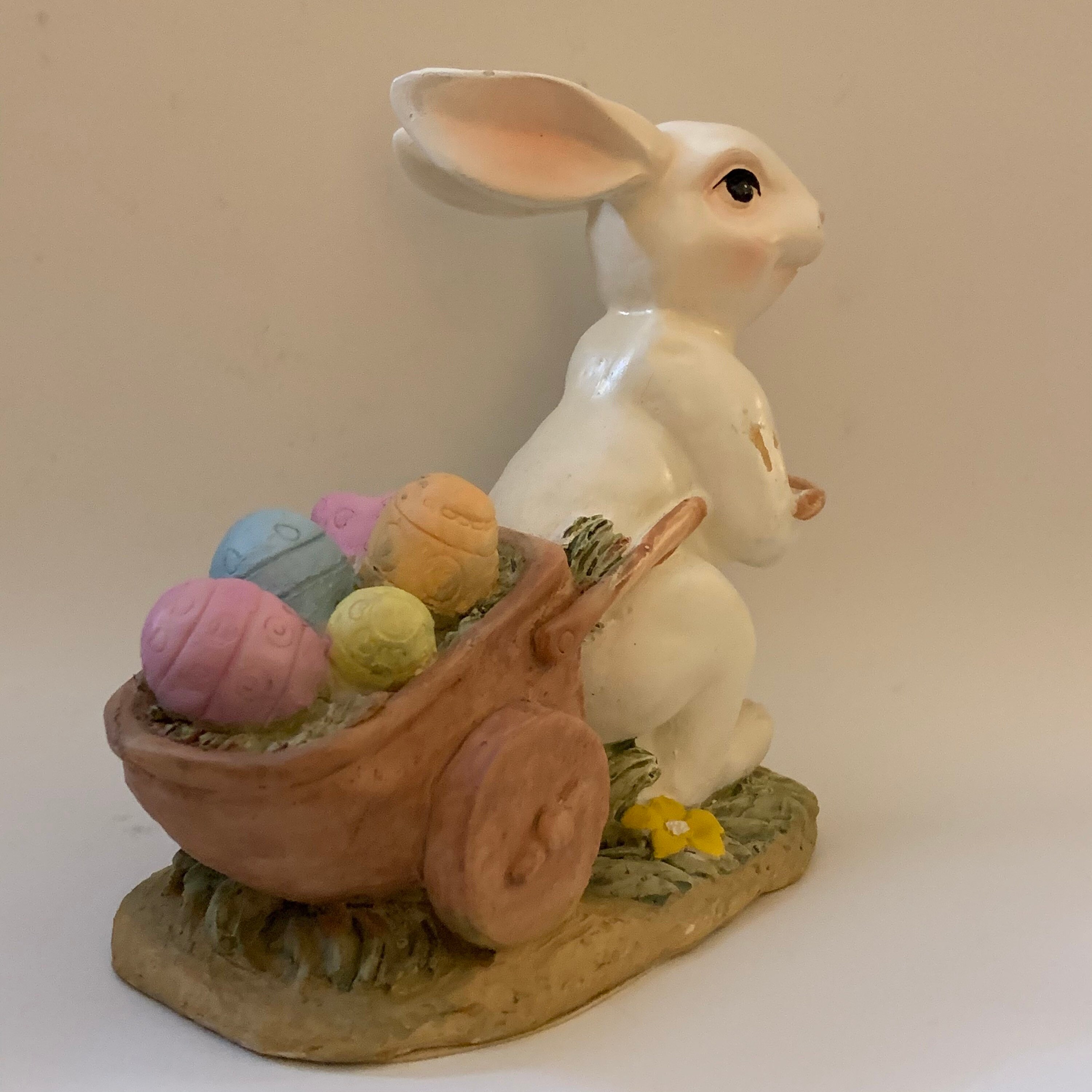 Vintage Ks Collection Rabbit Figurine White Bunny Rabbit | Etsy