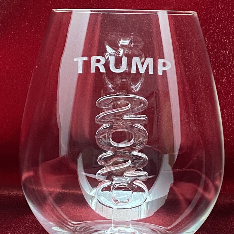Trump Wine Glass - Etsy
