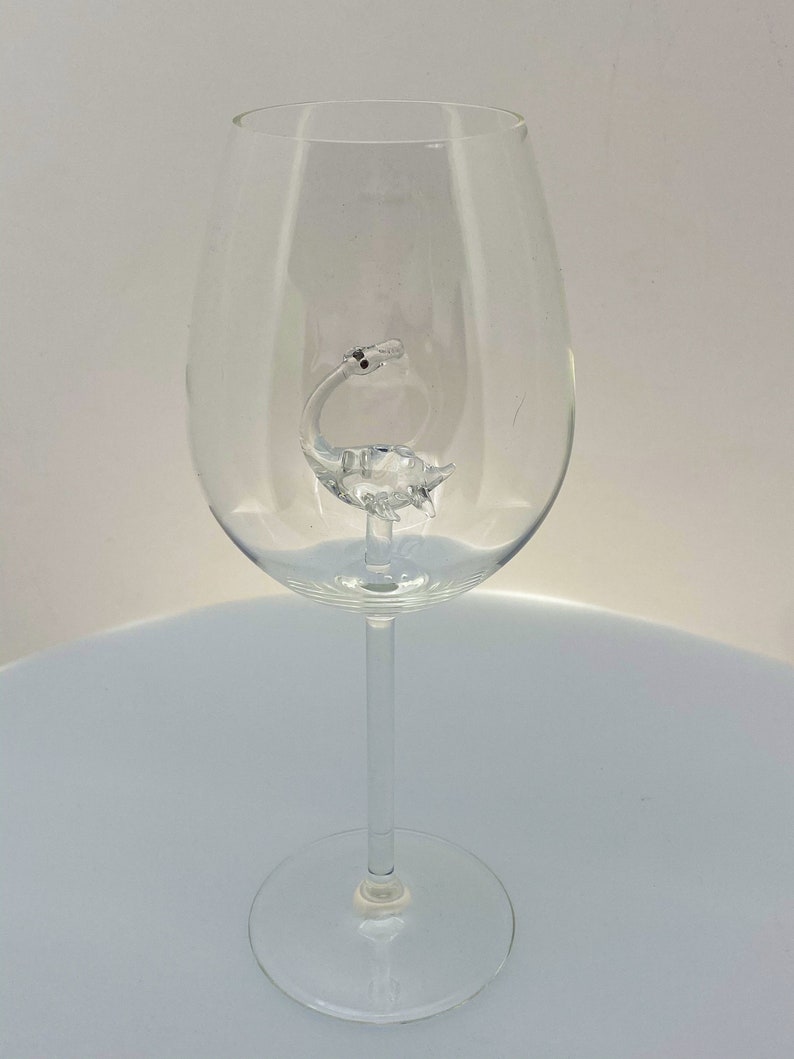 3D Loch Ness Monster Wine Glass – Handcrafted Lead-free Crystal Glass ...